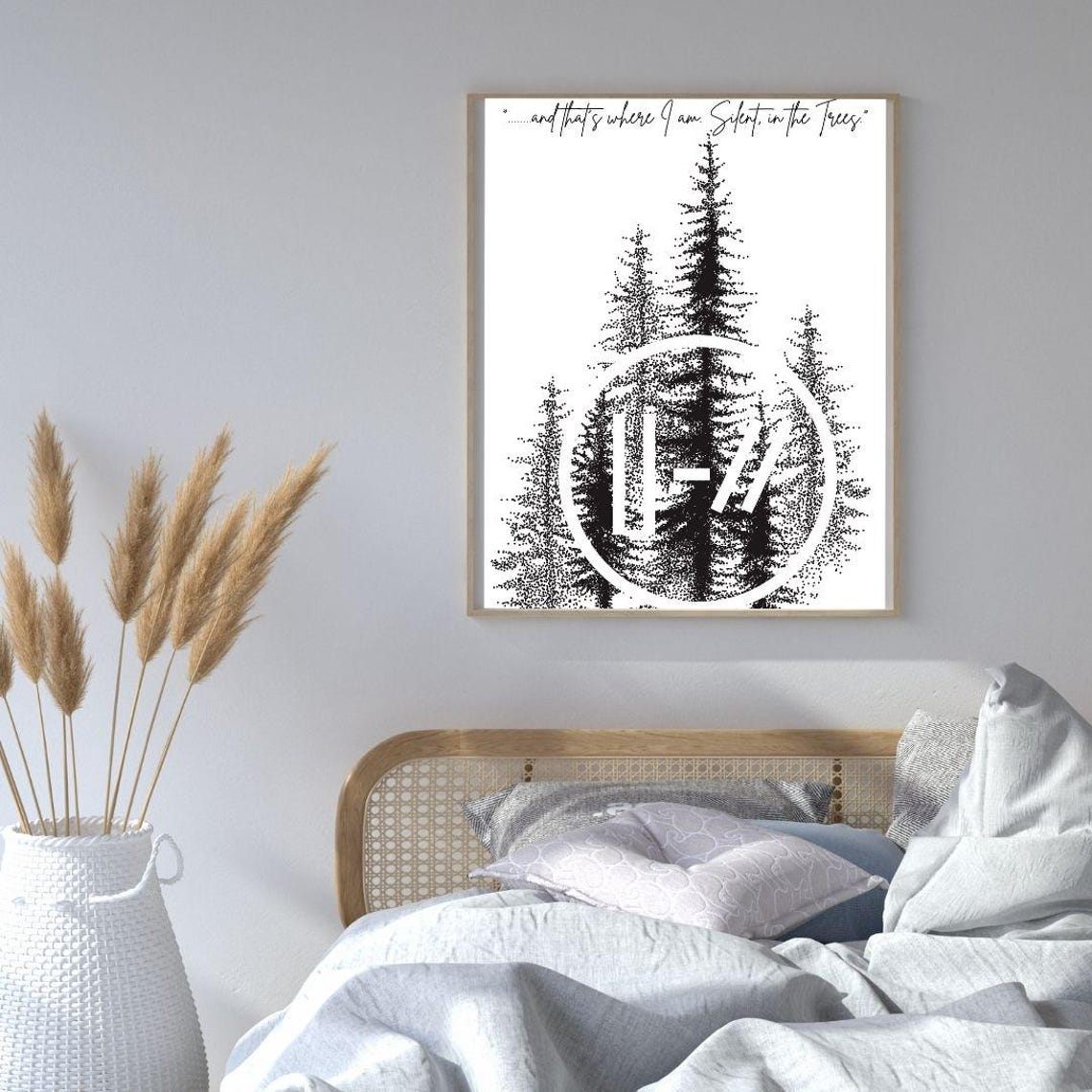 Twenty One Pilots Trees Lyric Poster Art - Etsy