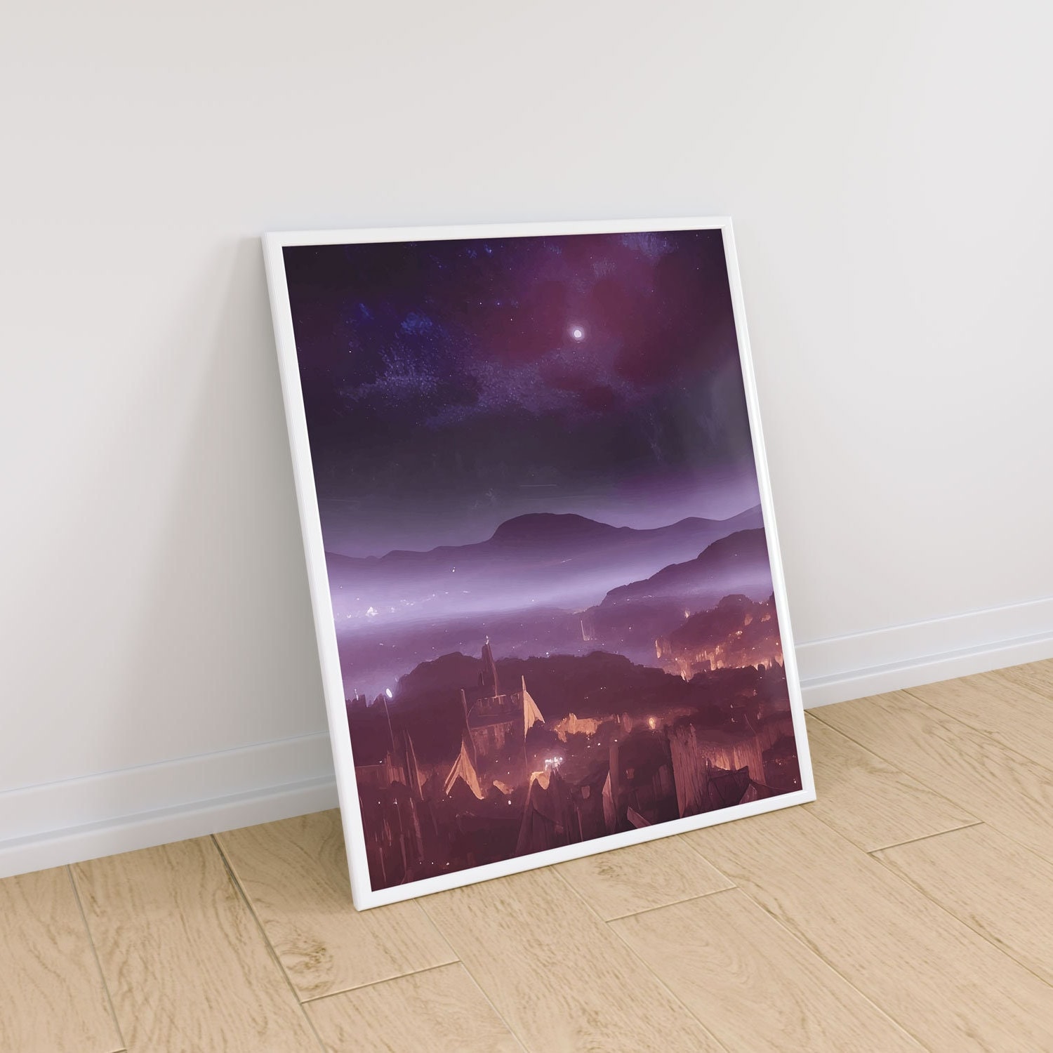 Velaris City of Starlight, ACOTAR Inspired Wall Art, Sarah J Maas Print ...