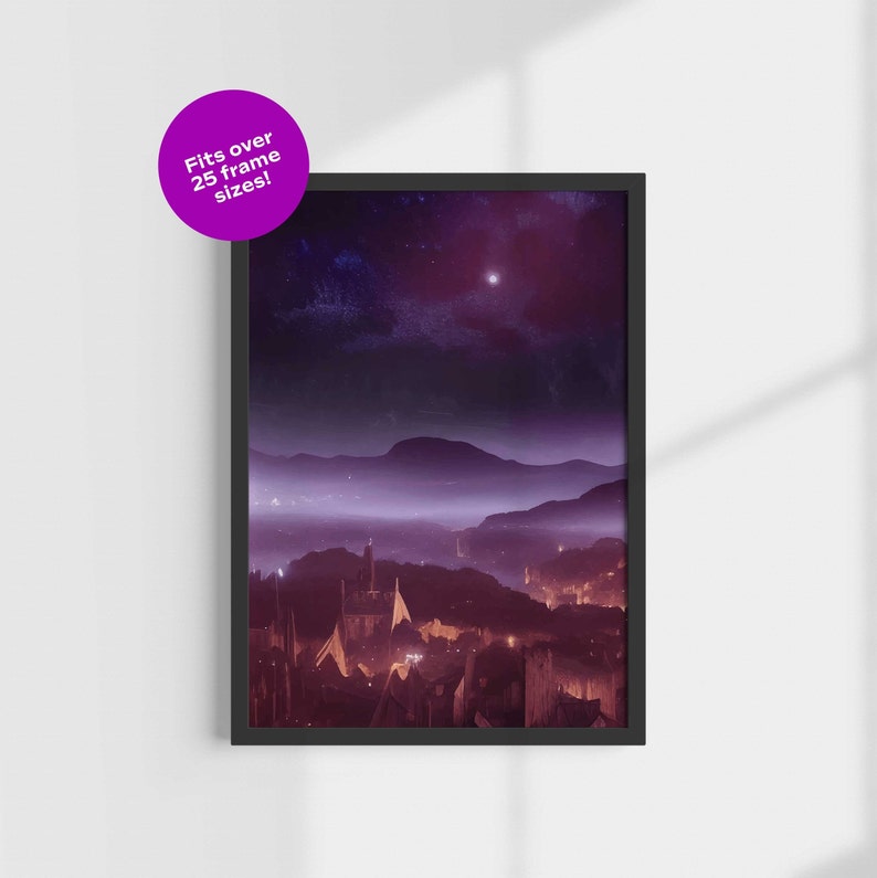 Velaris City of Starlight, ACOTAR Inspired Wall Art, Sarah J Maas Print ...