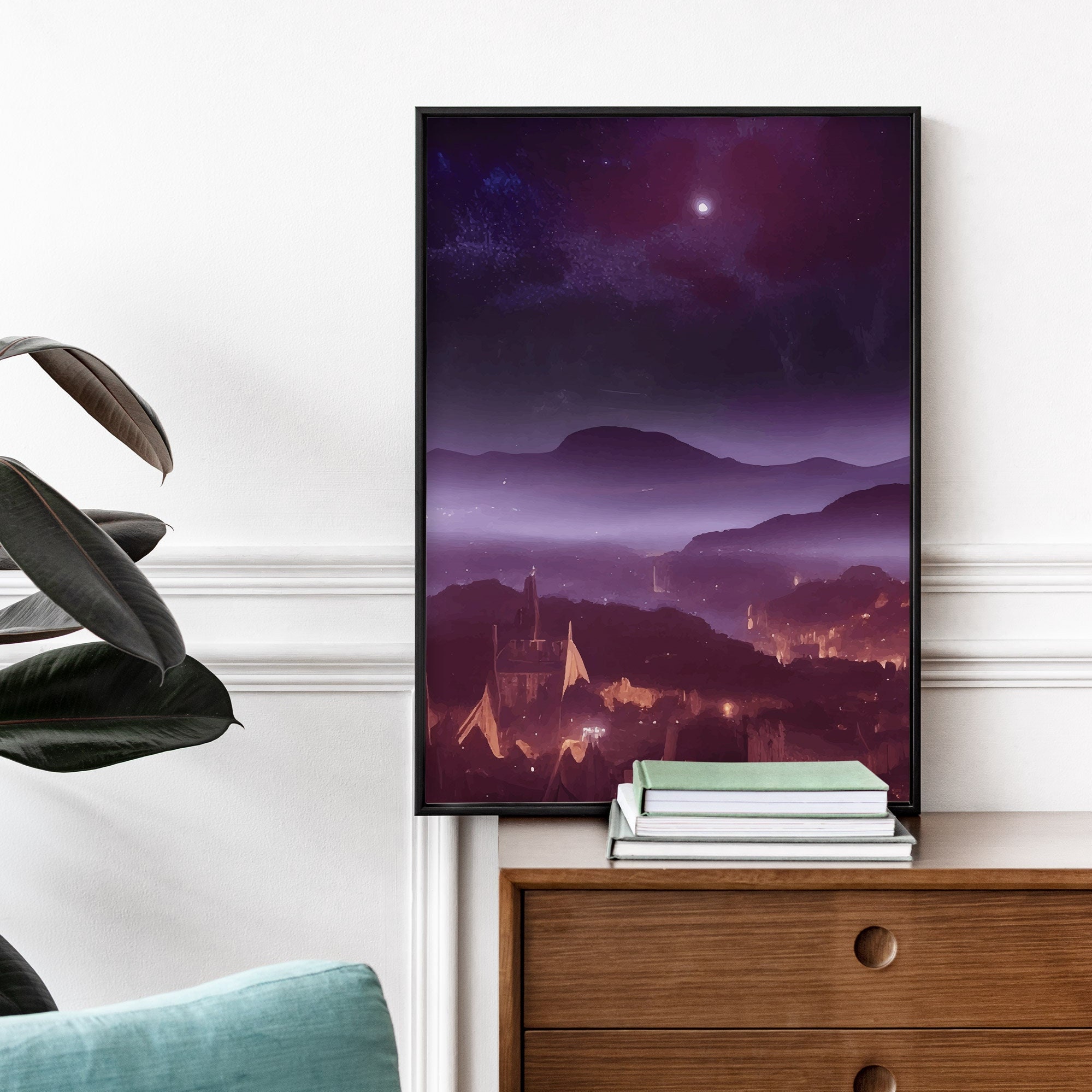 Velaris City of Starlight, ACOTAR Inspired Wall Art, Sarah J Maas Print ...