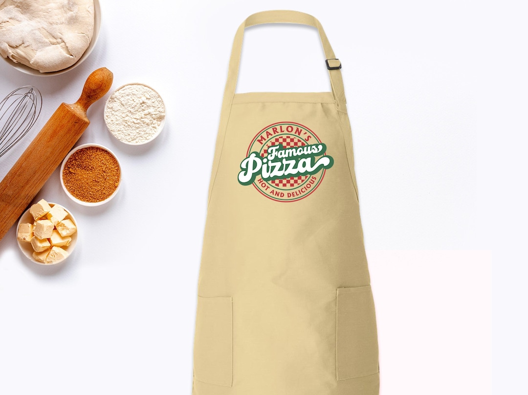 Personalized Pizza Apron: Custom Dad Gift, Pizza Making - Etsy