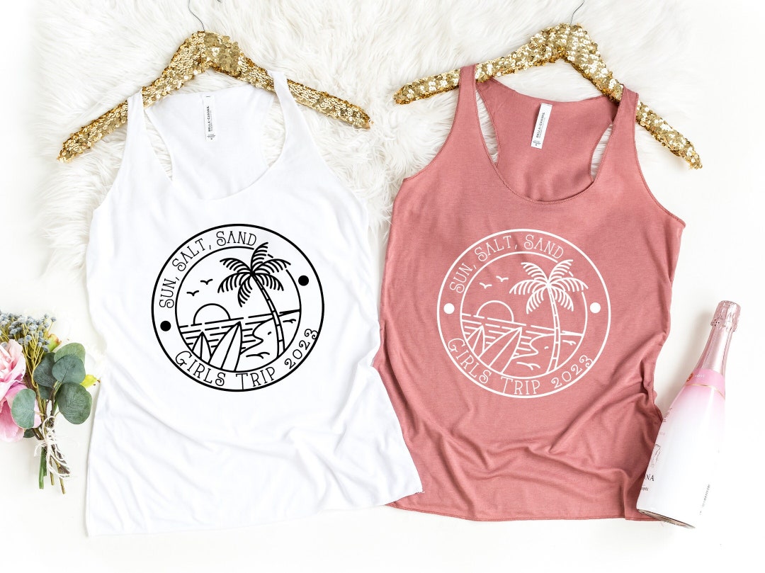 Customizable Family Vacation Shirt: Matching Beach Trip Tops - Etsy