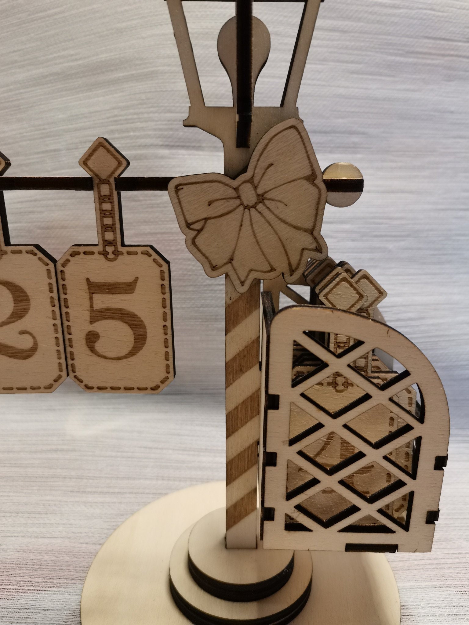 Christmas Countdown Laser Cut SVG Digital Download, Holiday Decor Files ...