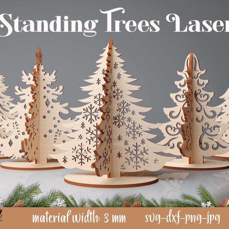 Tree Christmas Paper - Etsy UK