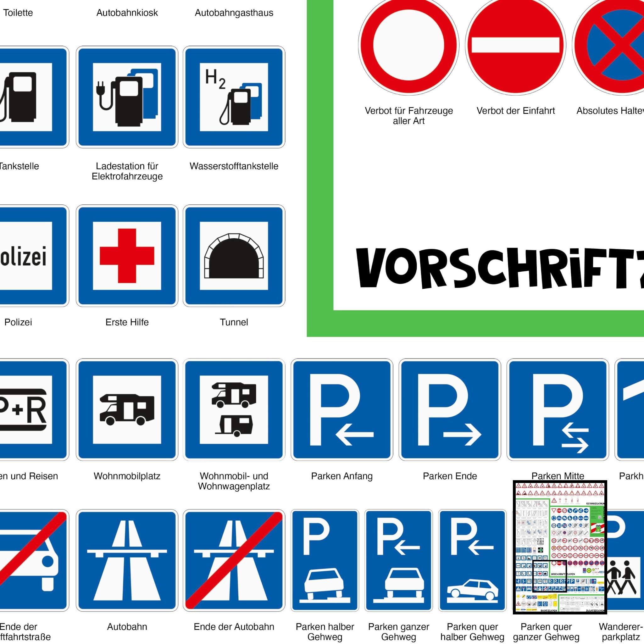 Traffic Signs Learning Poster - Etsy