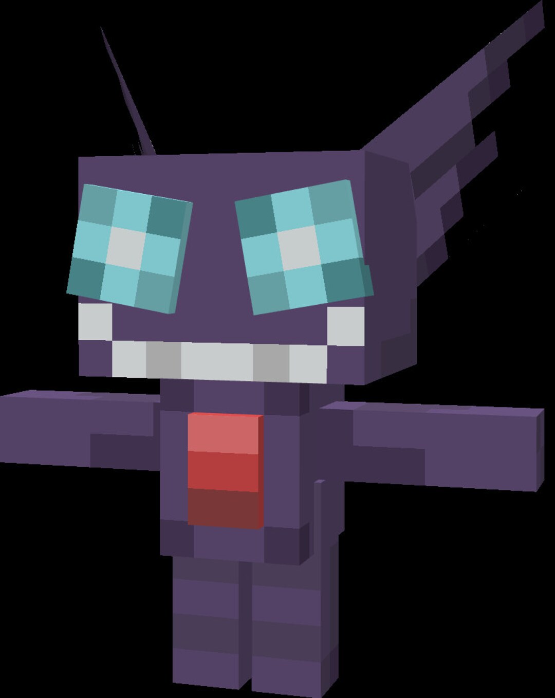 Sableye Minecraft Model - Etsy