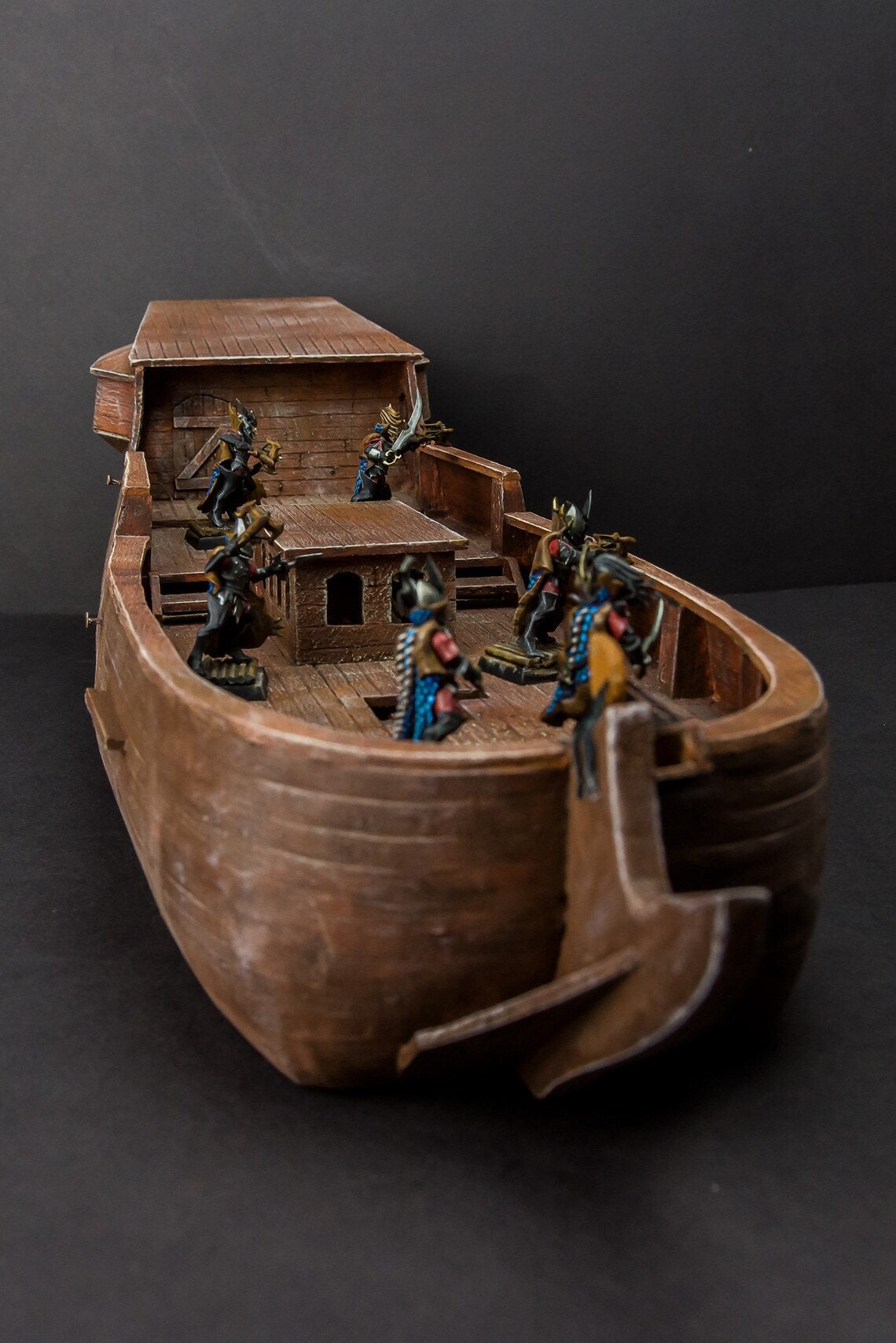 Table Top Terrain, Dnd Ship Miniature, Pirate Ship, 28mm Terrain ...