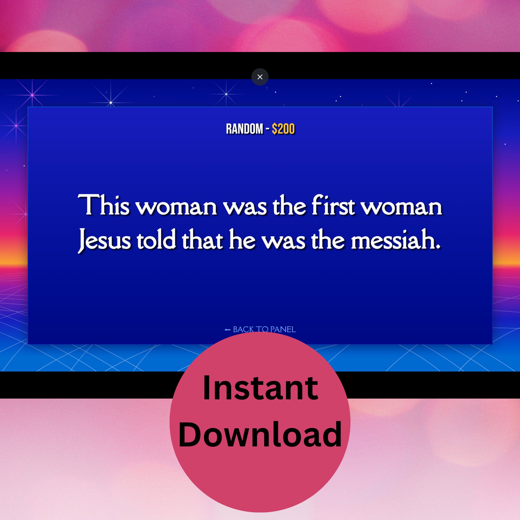 Daughters of Faith: A Biblical Women's Jeopardy Style Trivia Game - Etsy