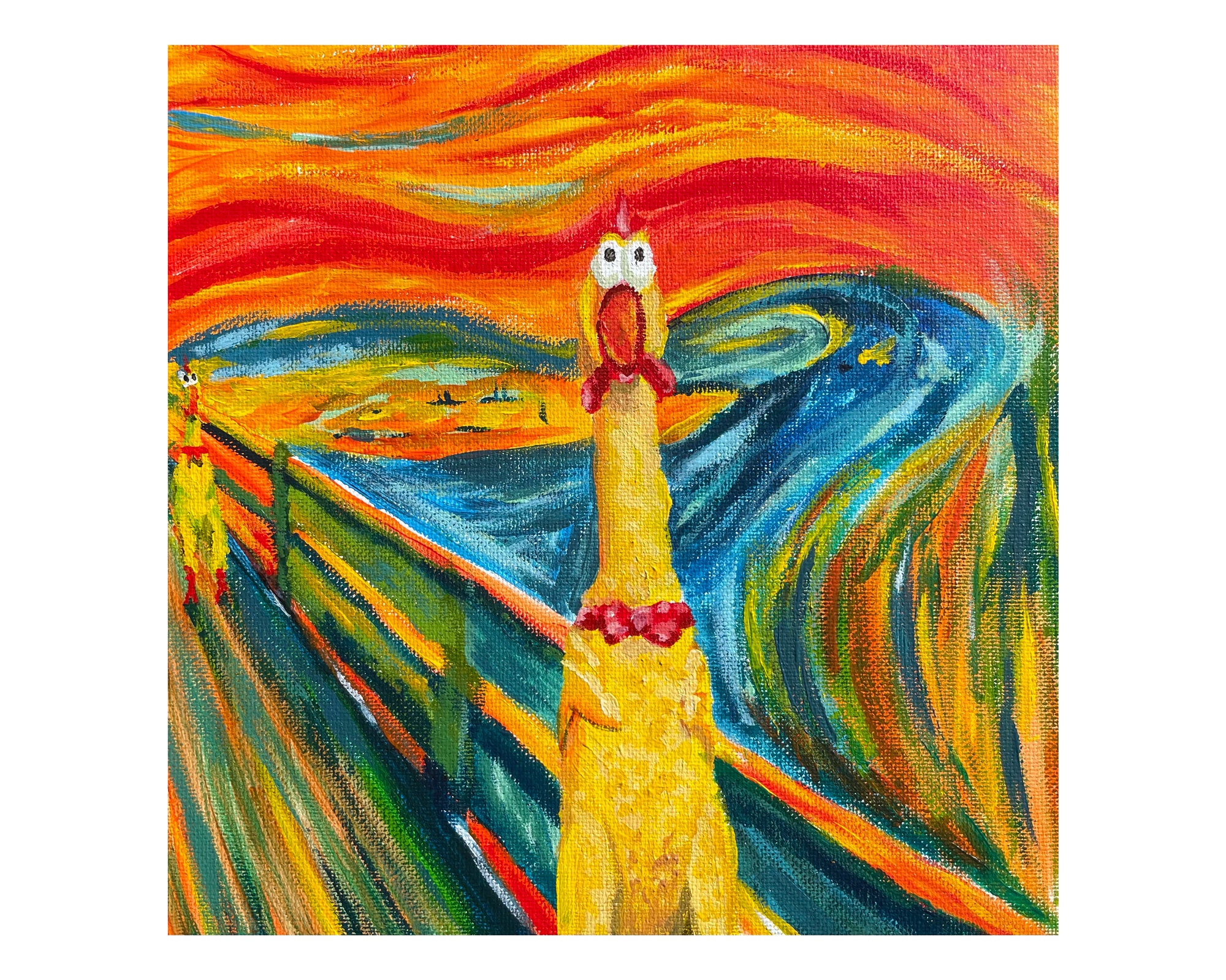 Van Gogh Scream Parody