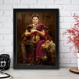 Custom Renaissance Royal Portrait From Photo (digital File) - Etsy
