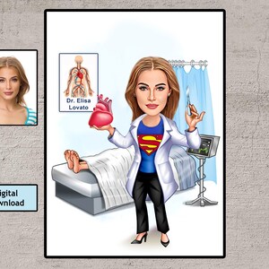 Custom Super Cardiologist, Heart Doctor Gift, Custom Cardiologist ...