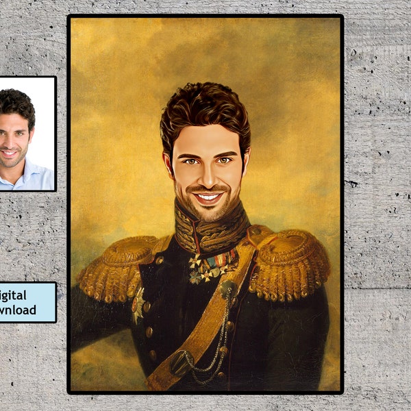 Historical Portrait - Etsy