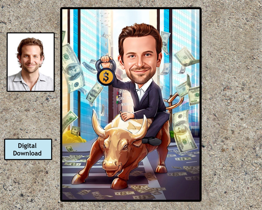 Funny Caricature for Man , Money, CEO Caricature, Big Boss Caricature ...