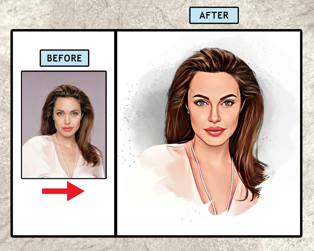 Cartoon Portrait From Photo, Social Media Profile Picture, Cartoon ...