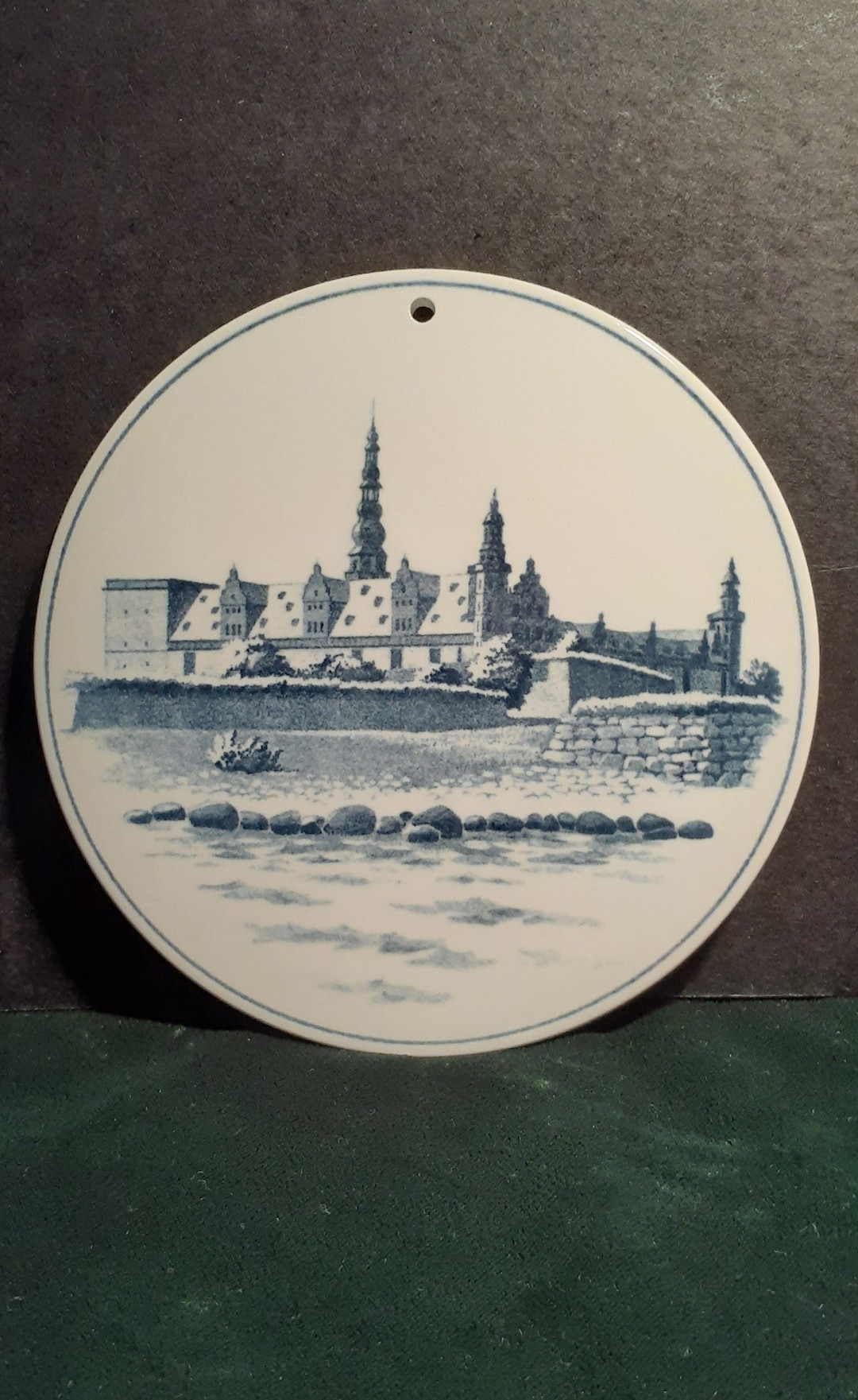 Royal Copenhagen Fajance - Kronborg Castle Wall Plaque - Etsy