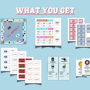 Formula 1 Monopoly 2025 | F1 Monopoly | Board Game | Custom Game ...