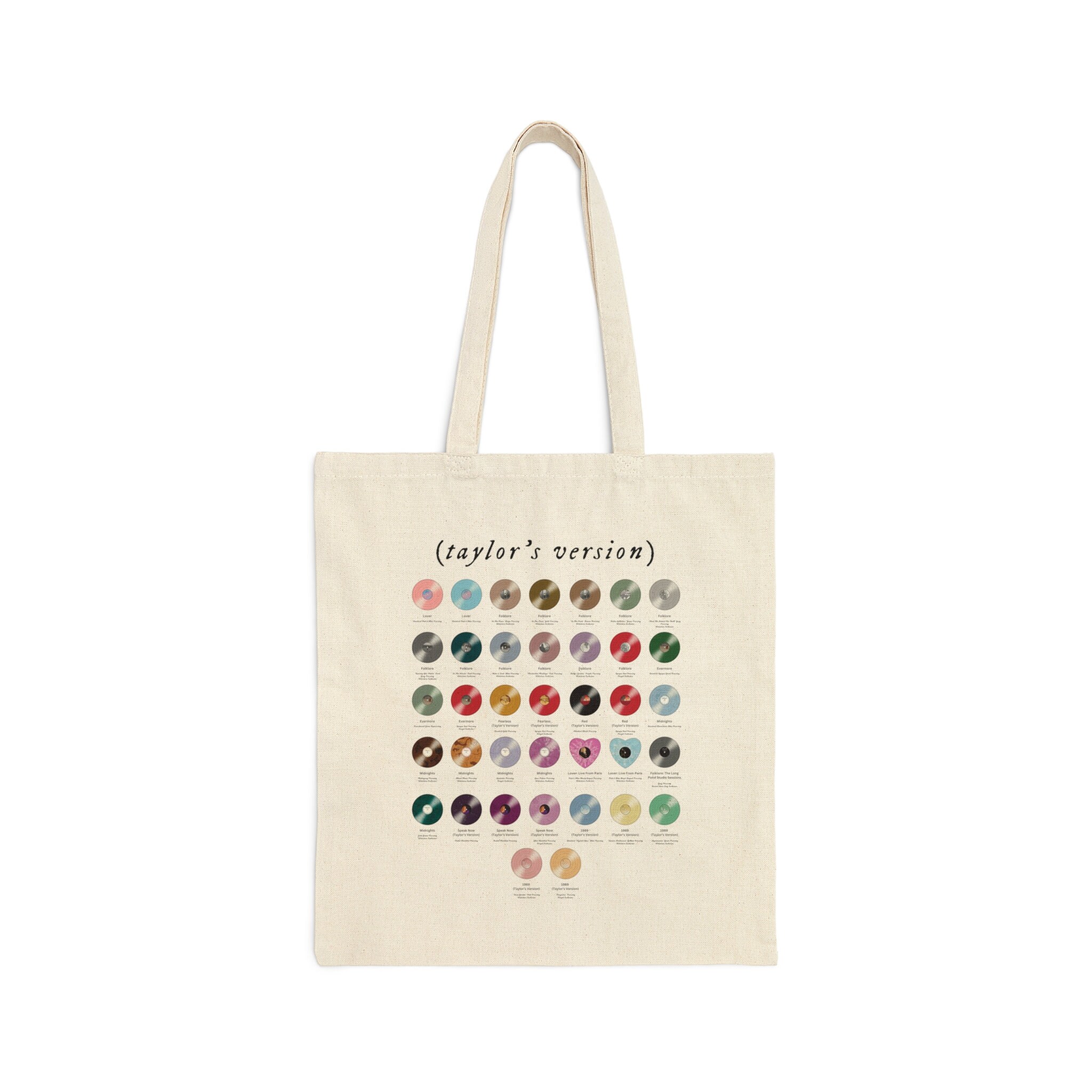 Taylor's Version Vinyl Tote Bag - Etsy