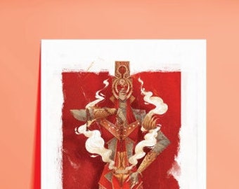 Art Print Metal Canvas the Plague Adiris Dead by Daylight Killer ...