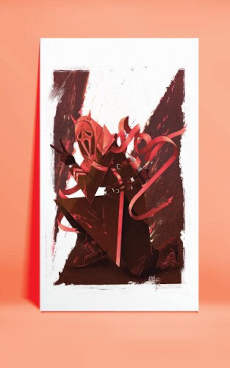 Dead by Daylight Ghostface Print - Etsy