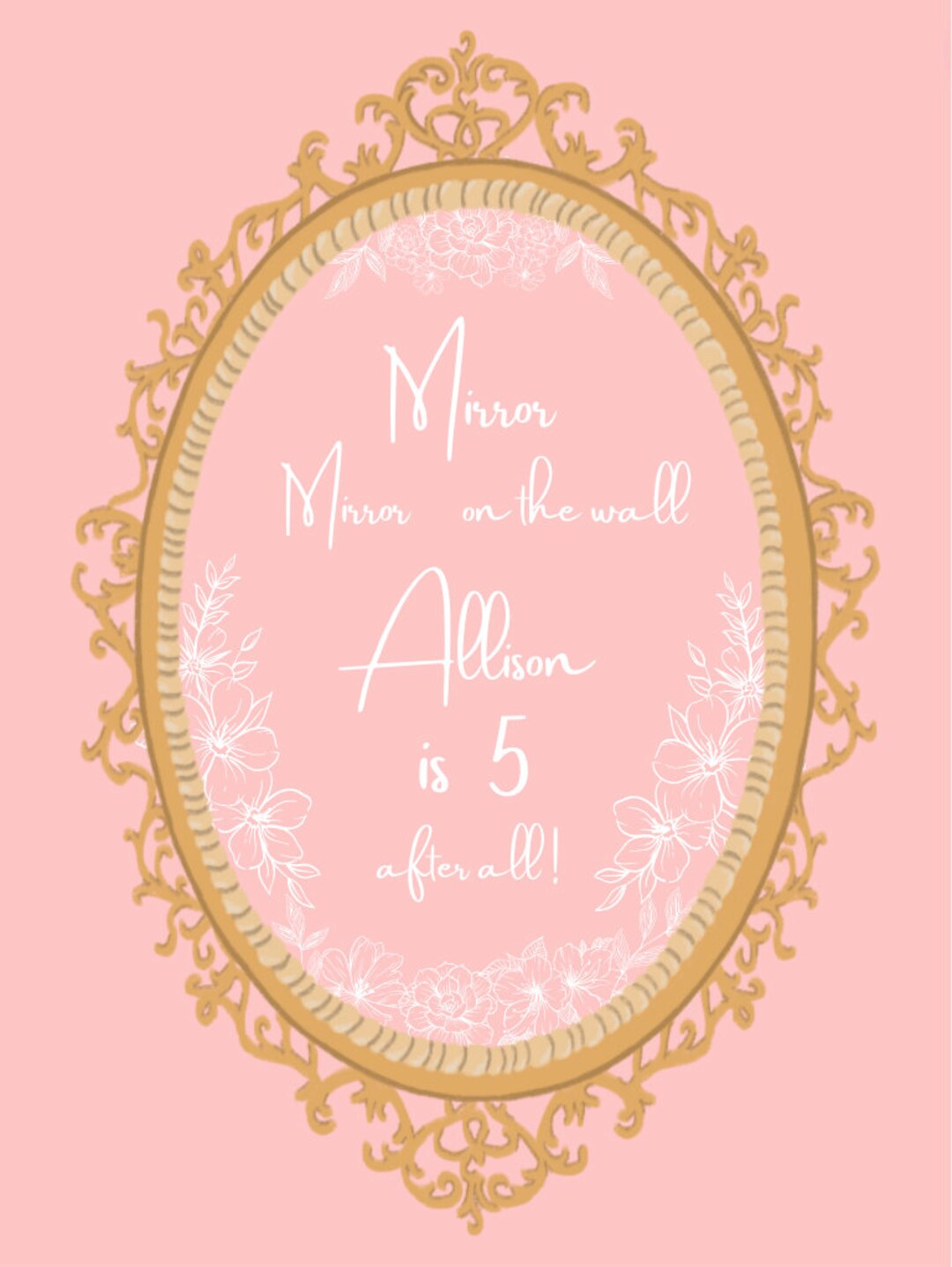 Personalized Princess Party Sign - Etsy