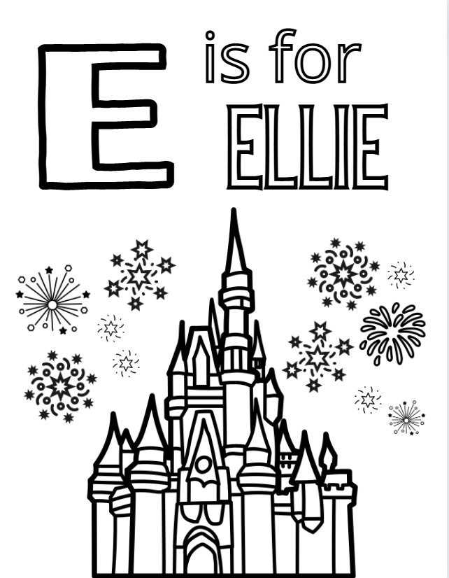 Custom Coloring Page Pack : Assorted for Girls - Etsy