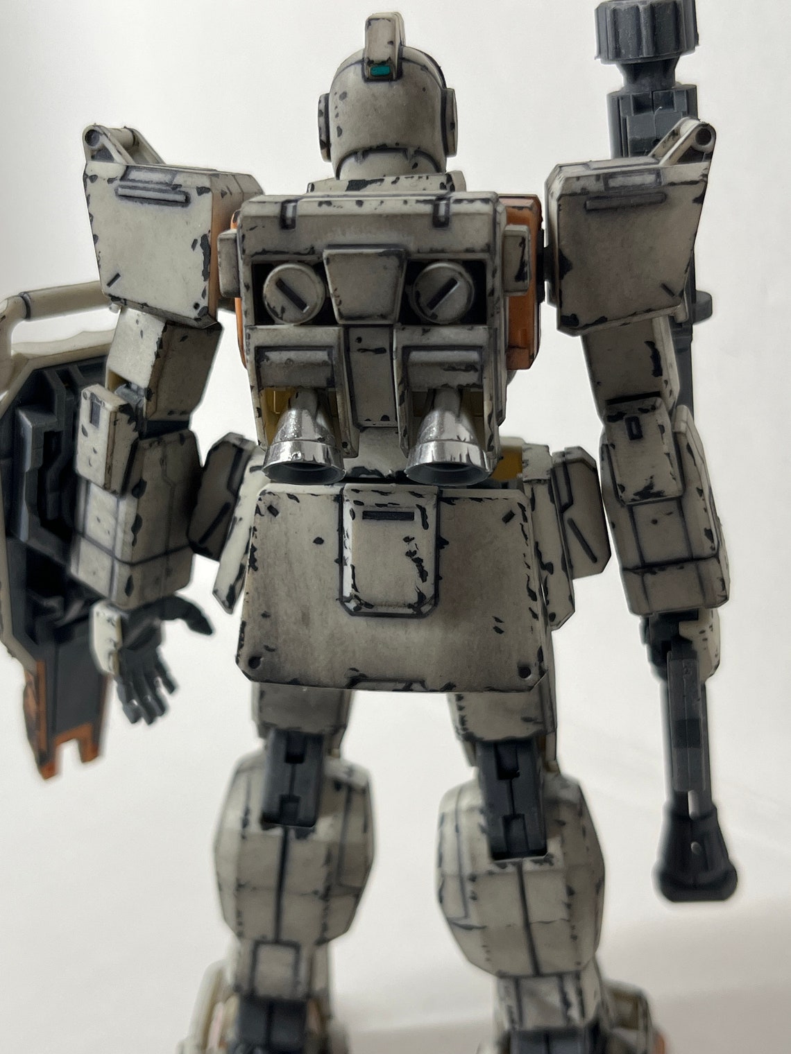 Custom Gundam Rgm-79 Ground Type Gunpla - Etsy