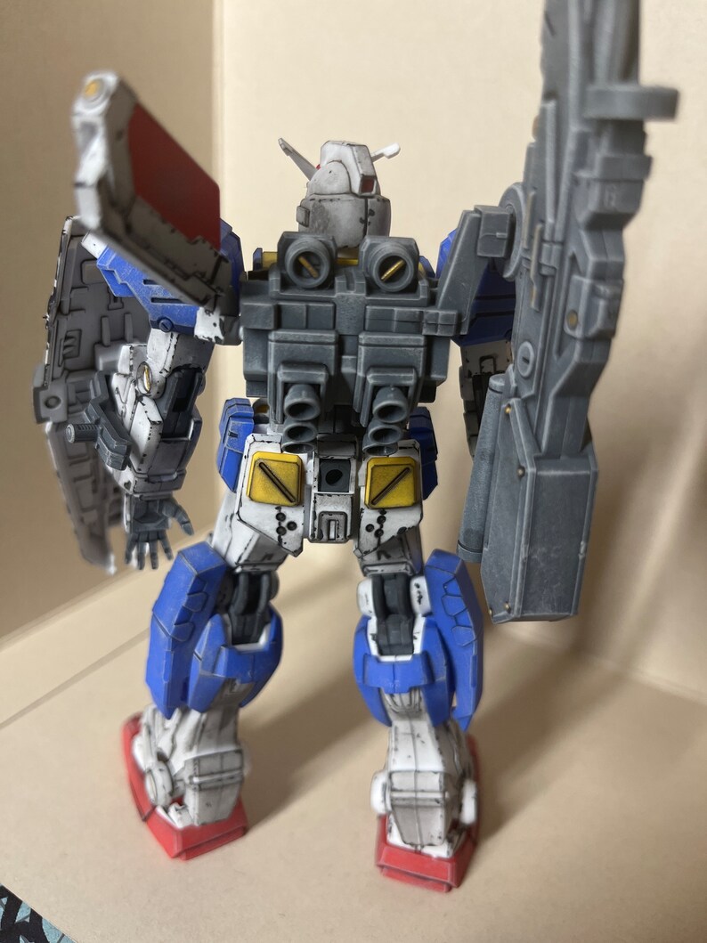Custom Gundam RX-78 Gunpla Handmade - Etsy