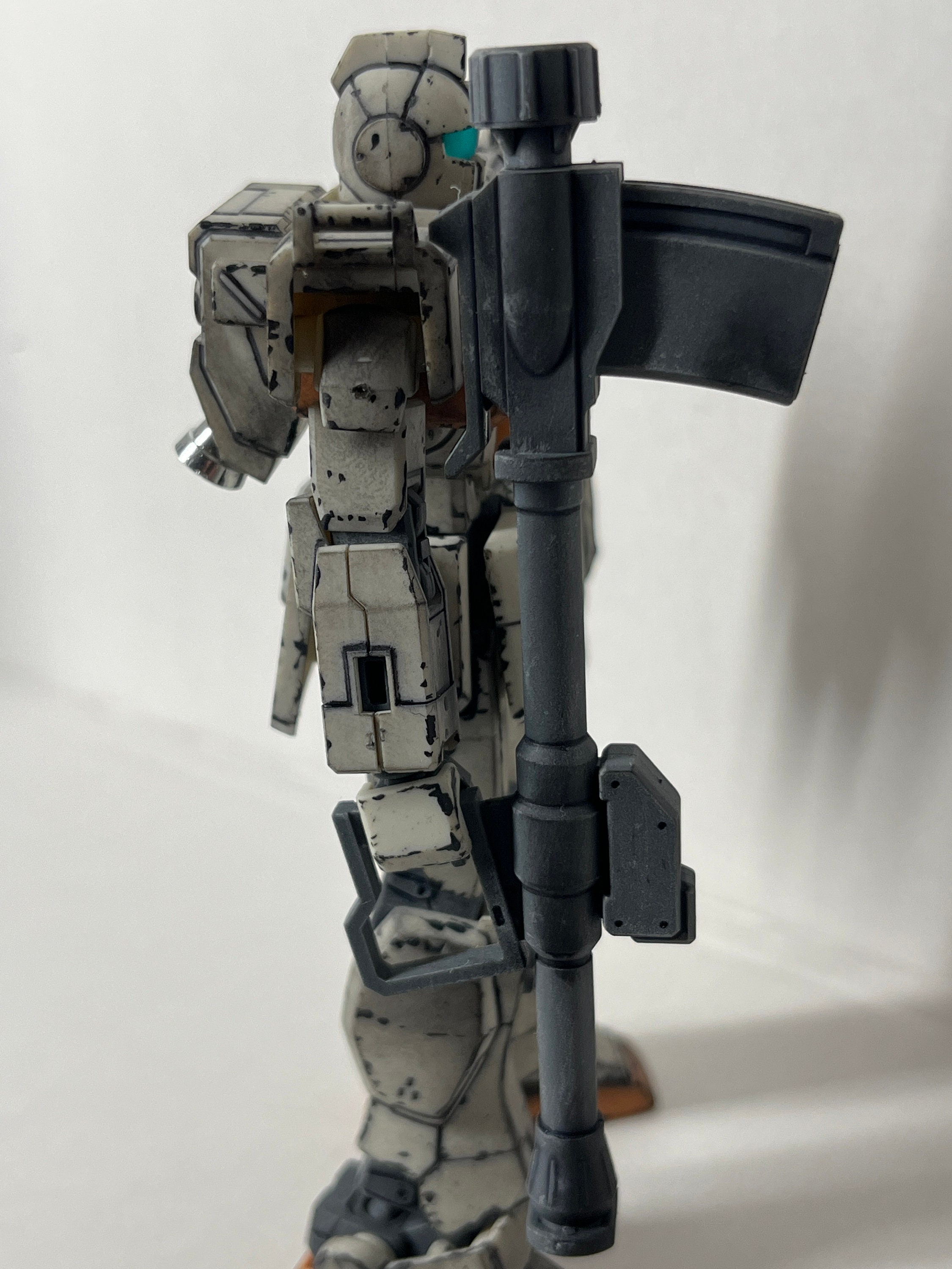 Custom Gundam Rgm-79 Ground Type Gunpla - Etsy