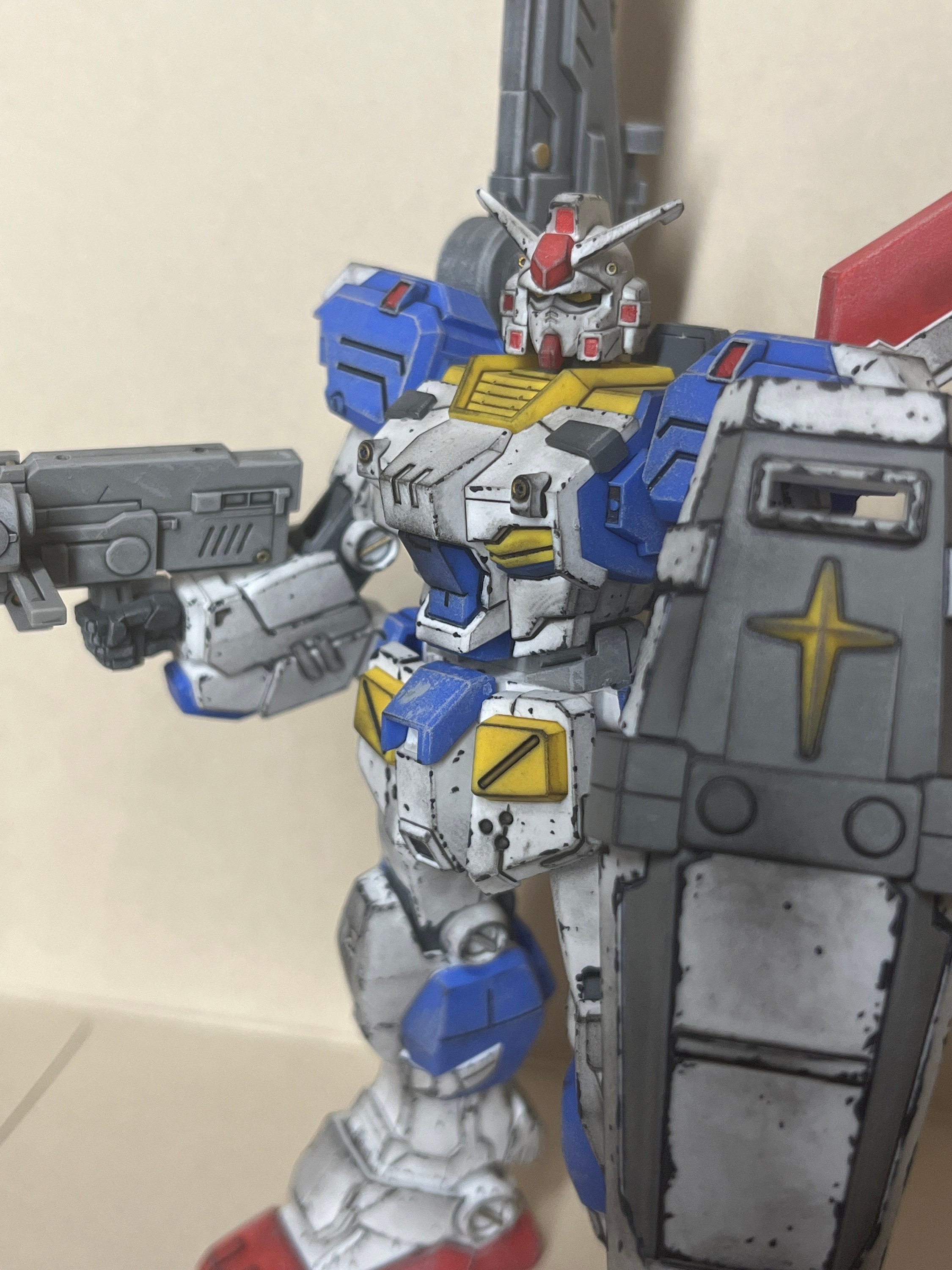 Custom Gundam RX-78 Gunpla Handmade - Etsy