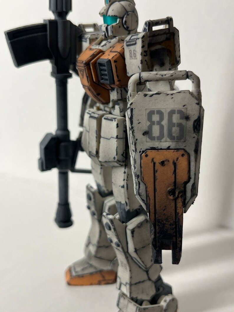 Custom Gundam Rgm-79 Ground Type Gunpla - Etsy