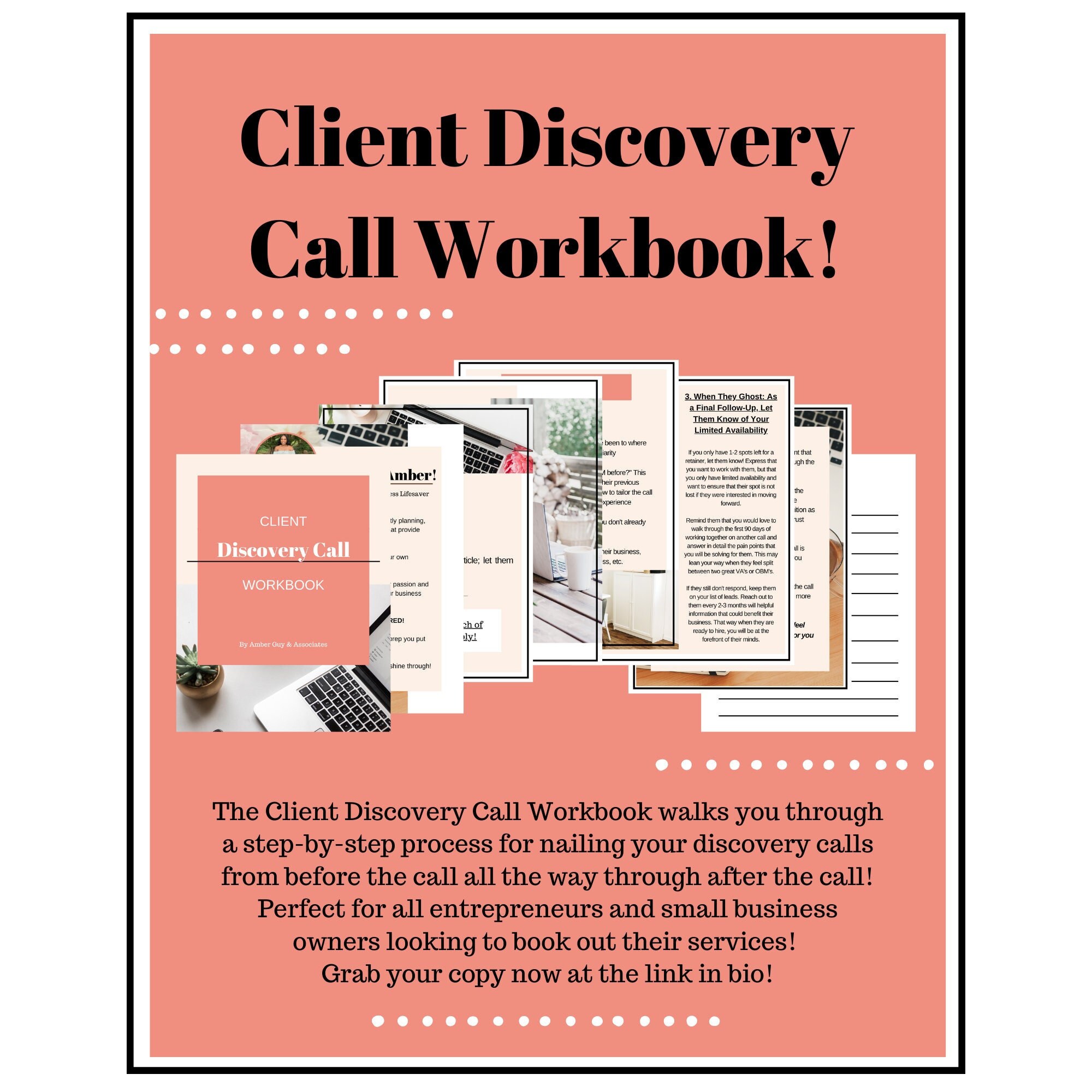 Client Discovery Call Workbook - Etsy