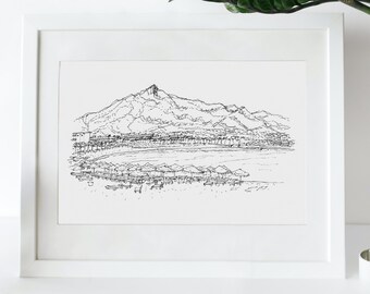 Basilica Di San Francesco Assisi Art Print Assisi Wall Art - Etsy