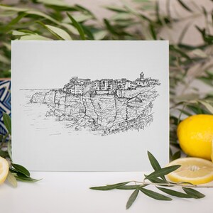 Bonifacio Corsica Art Print Corsica Wall Art Corsica Wall Decor Grand ...
