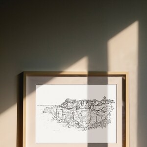 Bonifacio Corsica Art Print Corsica Wall Art Corsica Wall Decor Grand ...