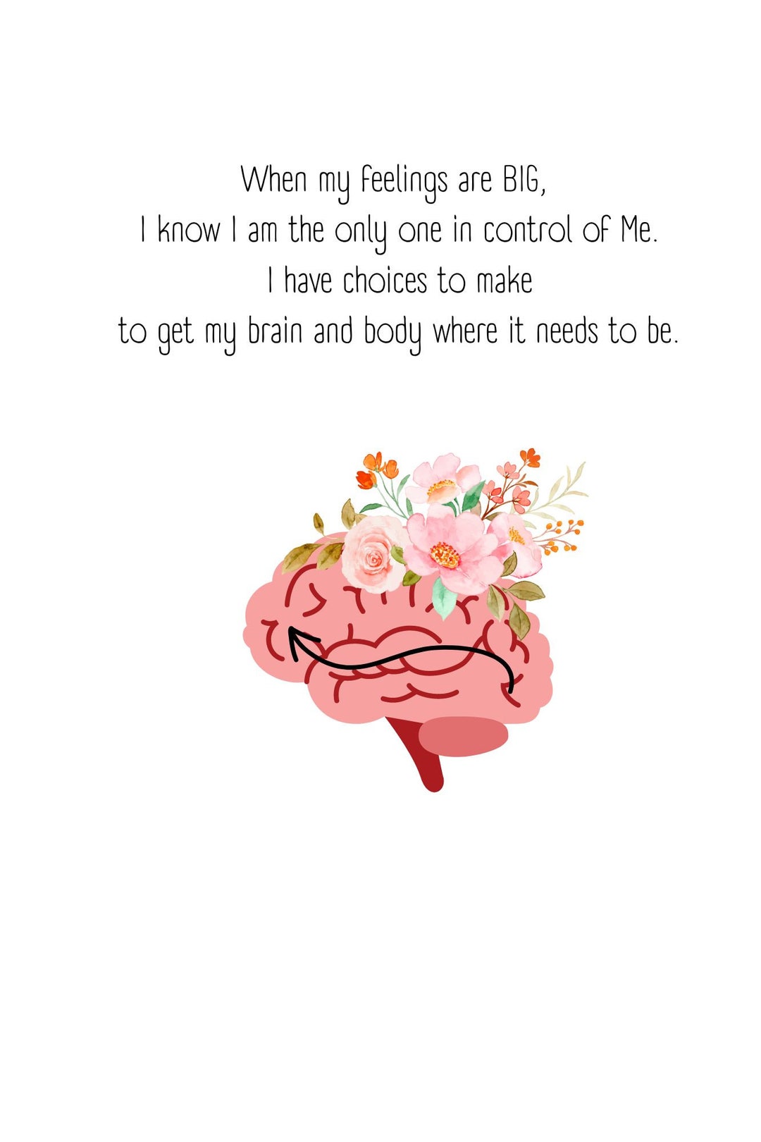 I Am in Control Social Story - Etsy