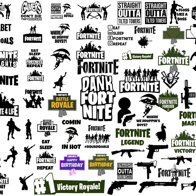 Fortnight Svg - Etsy