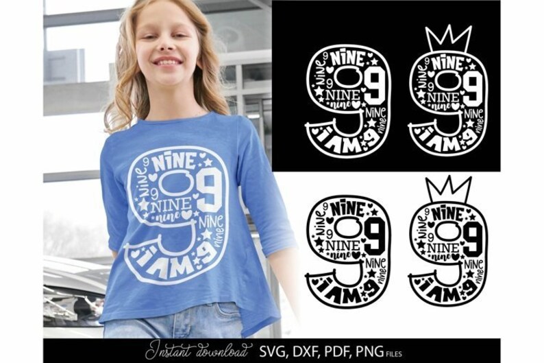 Birthday Svg Bundle, Birthday Numbers Svg, Png Dxf, Birthday Party ...