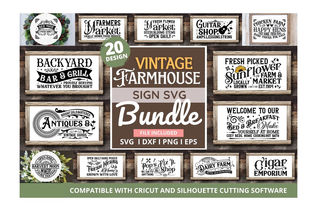Farmhouse Easter Svg Bundle | Easter Svg | Rustic Easter Svg ...