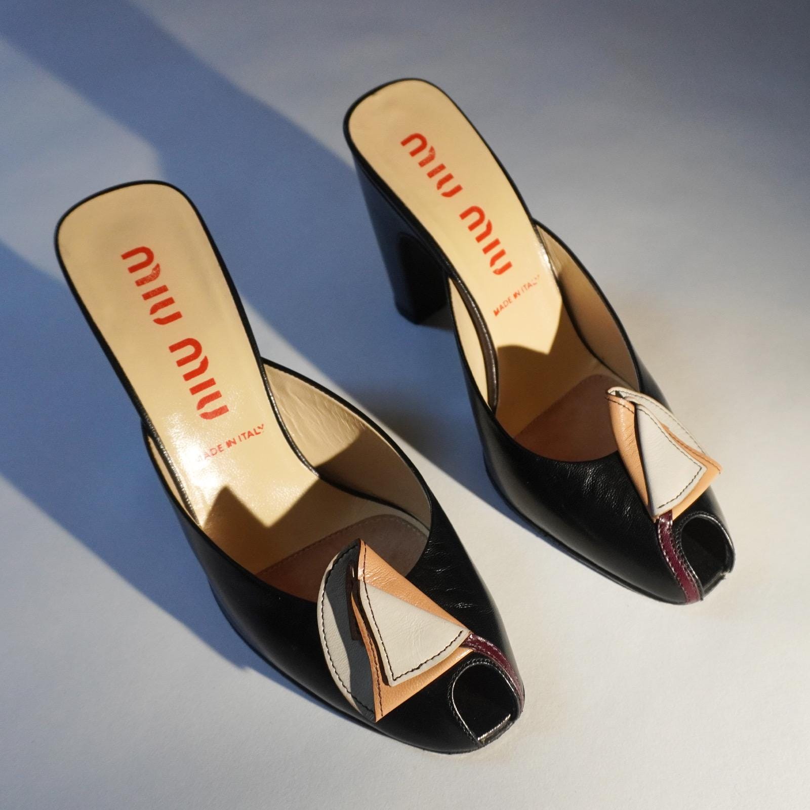 Miu Miu Sandals - Etsy Miu Miu Sandals - Etsy