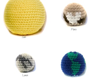 Crochet Patterns Solar System Safer for Babies and Toddlers - Etsy