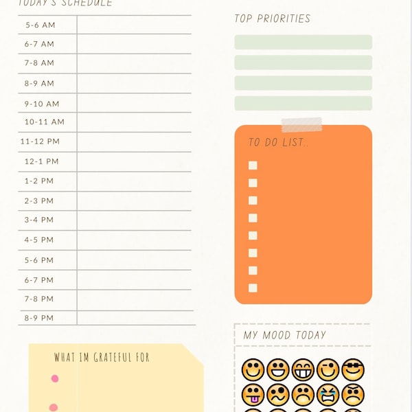 5 Am Club Planner - Etsy