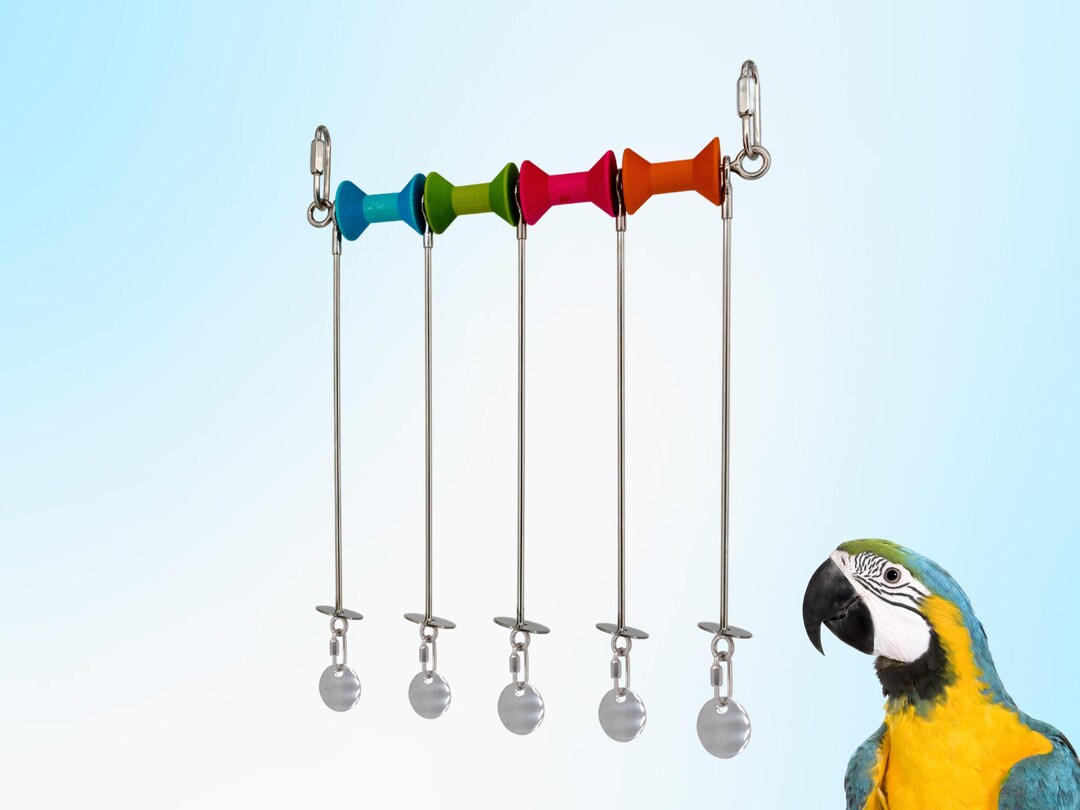 JANGLY WALL of TOYS™ / Extra Large / the Ultimate Parrot Playstation ...