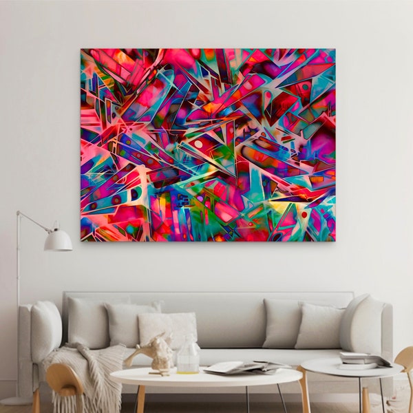 Colorful Wall Decor - Etsy