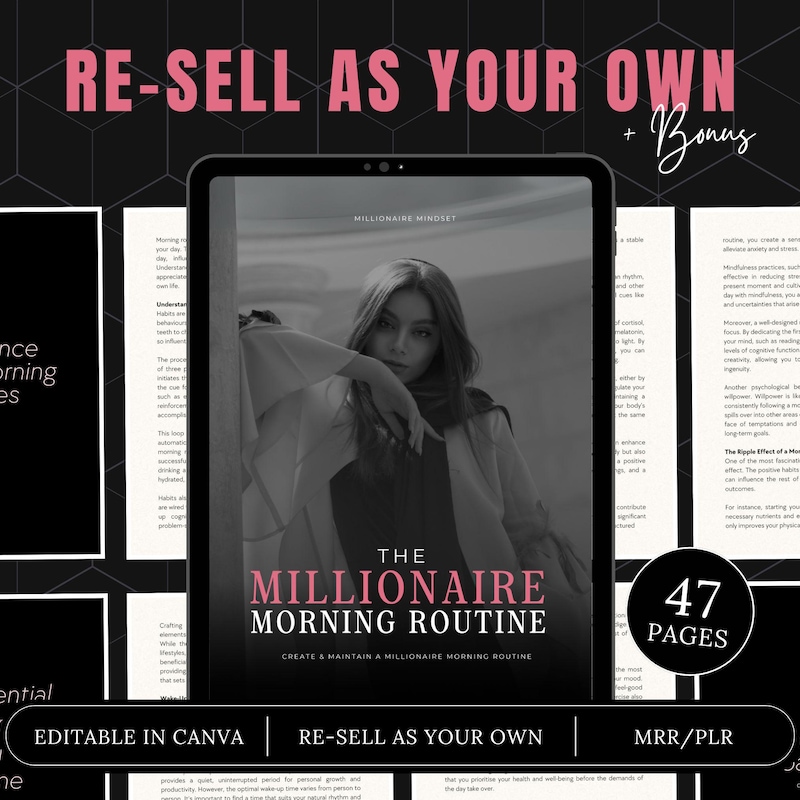 Morning Routine - Etsy