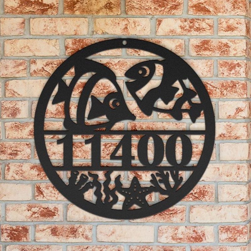 Unique Address Sign - Etsy