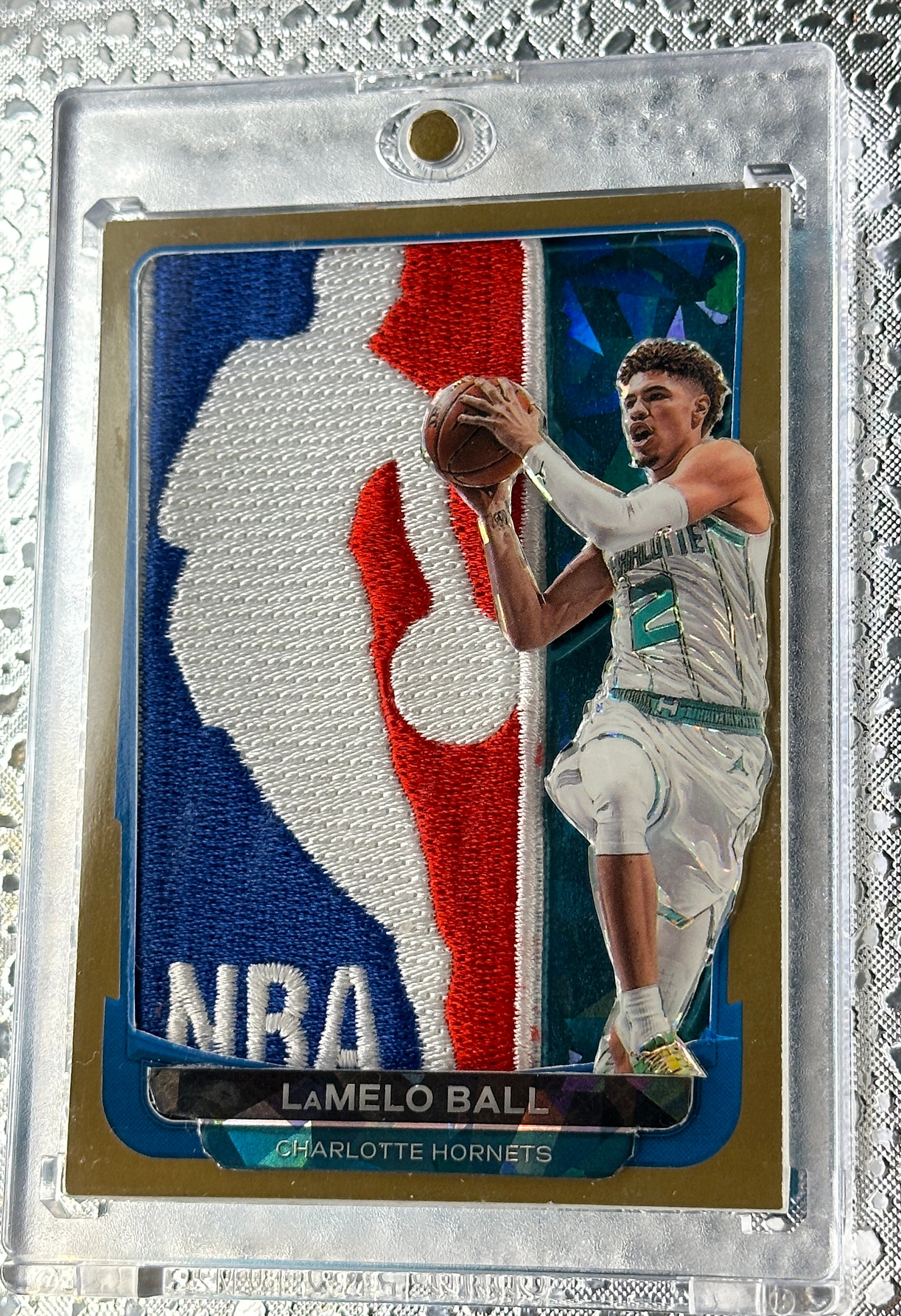Lamelo Ball Custom Art Patch Card Charlotte Hornets Huge NBA - Etsy
