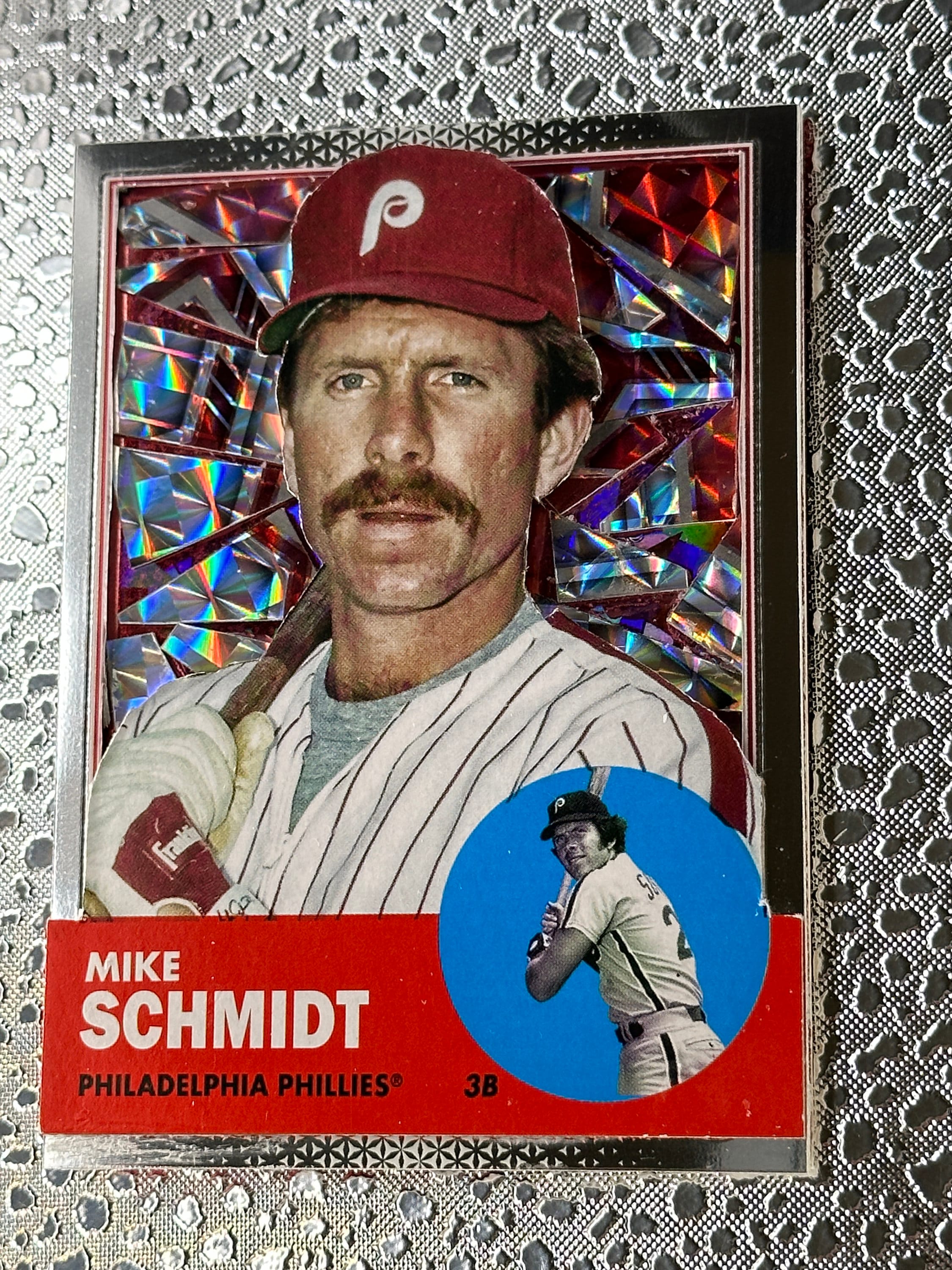 MIKE SCHMIDT Custom Art Card Philadelphia Phillies Trading Card ...