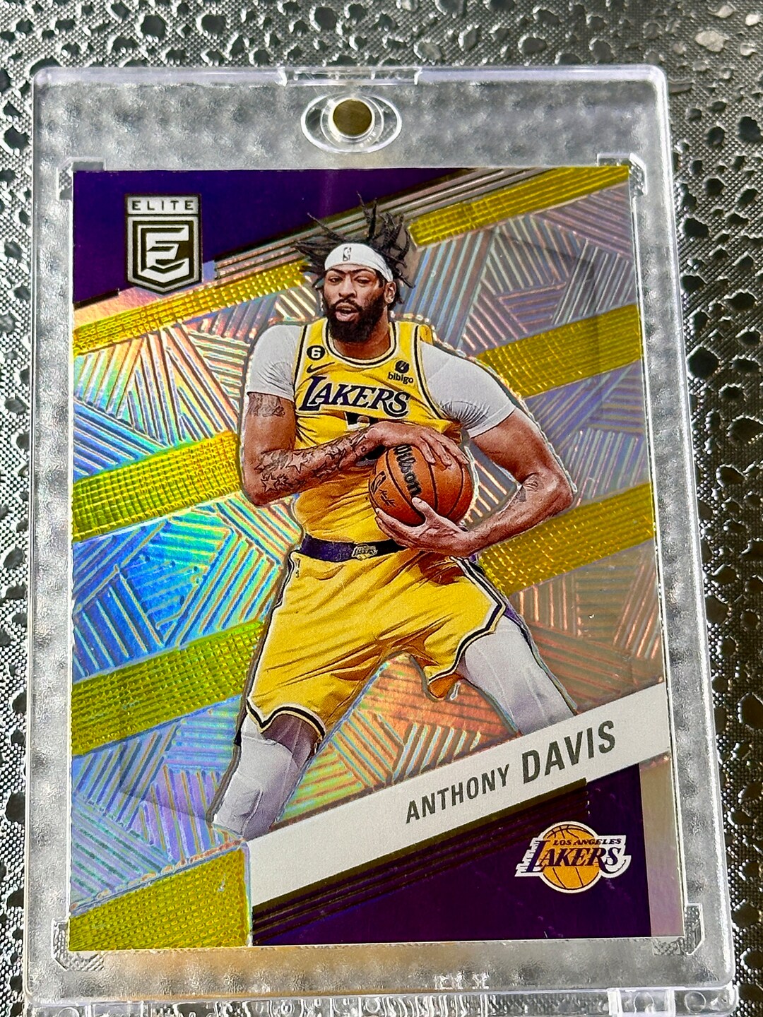 ANTHONY DAVIS Custom Art Card Los Angeles Lakers Display Trading Art ...