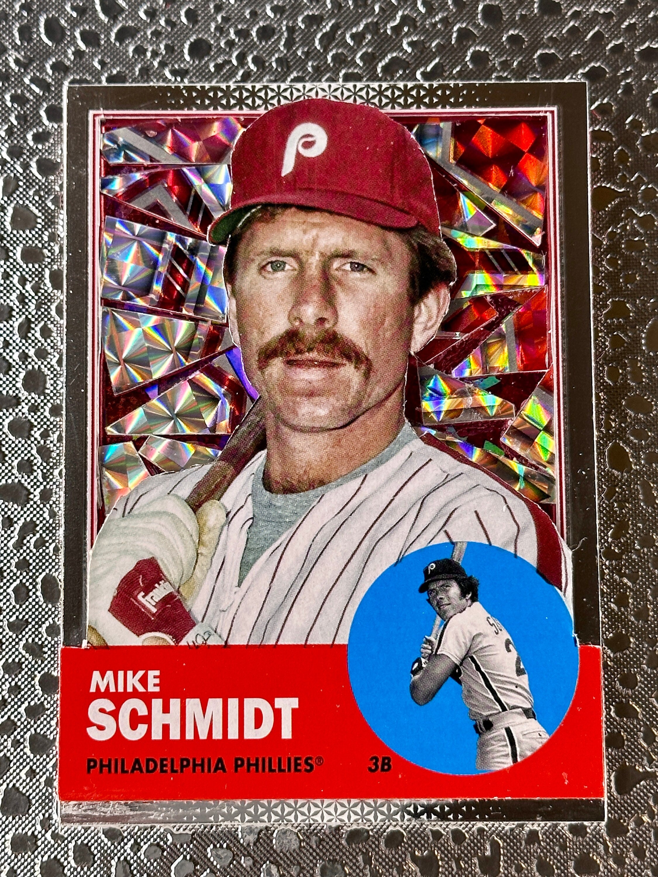 MIKE SCHMIDT Custom Art Card Philadelphia Phillies Trading Card ...