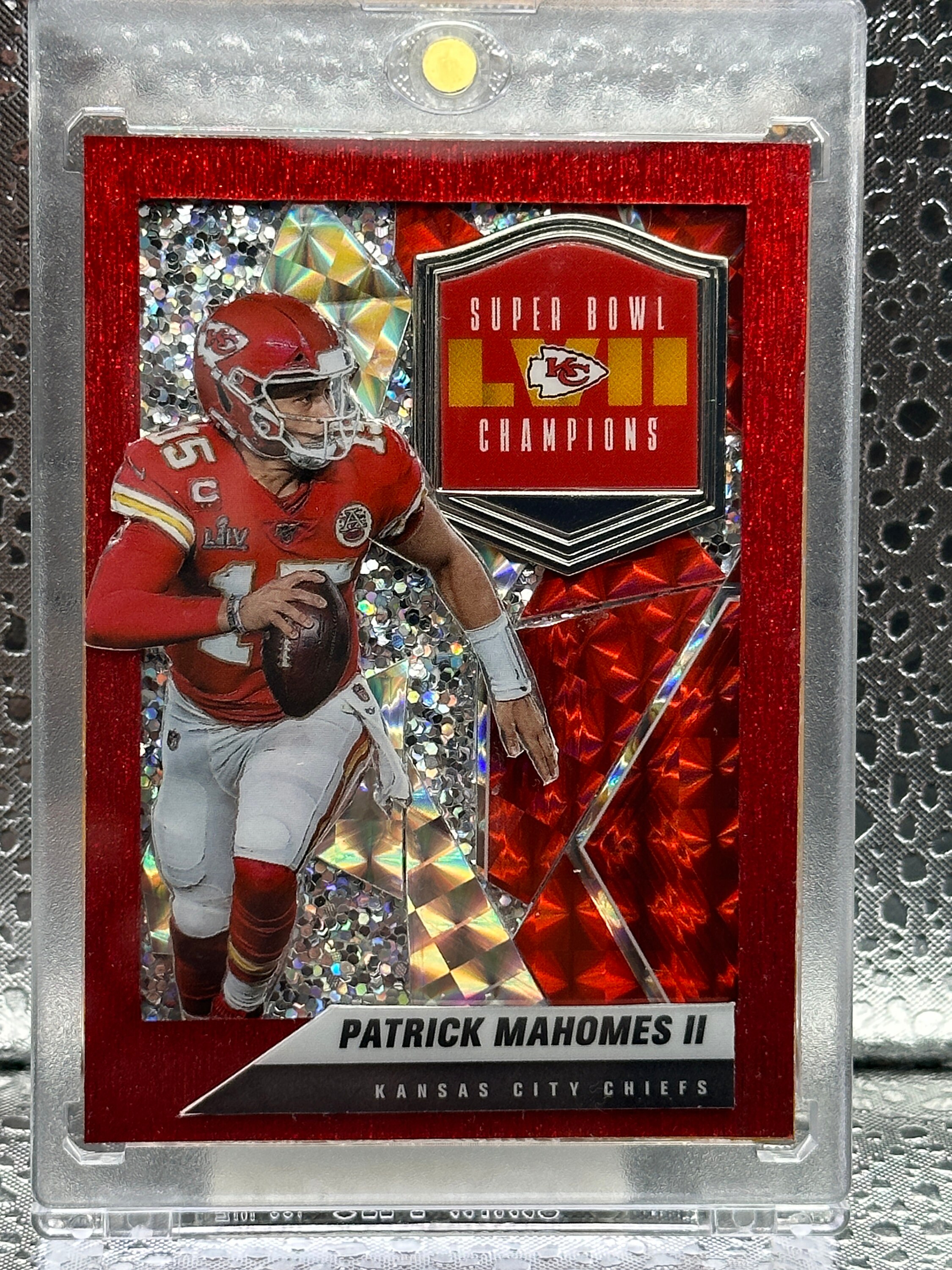 PATRICK MAHOMES Custom Art Pin Card Kansas City Chiefs Super Bowl ...